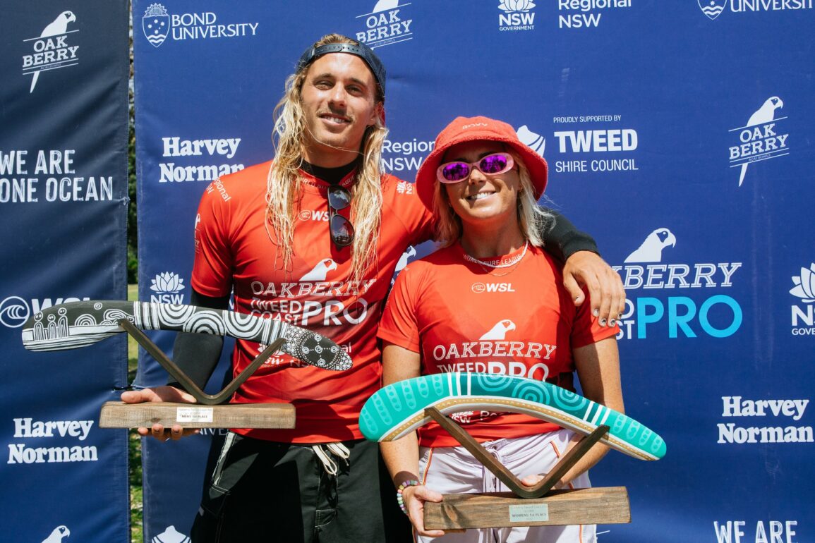 Dimity Stoyle and Kyuss King claim victory at Tweed Coast Pro