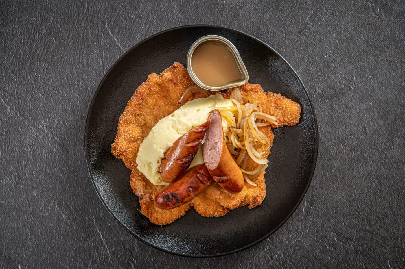 The Bavarian is serving up loaded Schnitzels