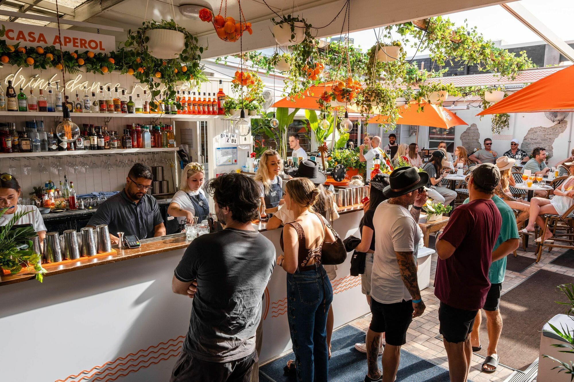 Say hello to Casa Aperol at Justin Lane, the perfect Sunday Session