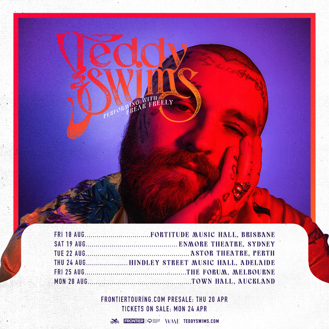 Teddy Swims Returns to Australia for Highly Anticipated 2023 Tour